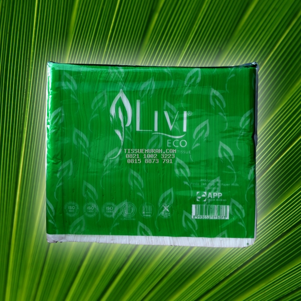 Tissue Murah Livi Eco Facial Tissue 24 Pack X 600 Sheet / Dus
