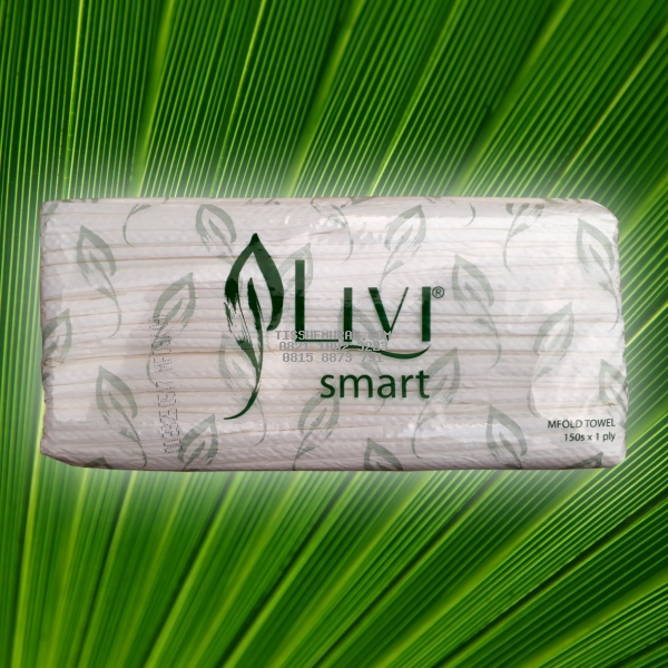 Tissue Murah Livi Evo Smart Multifold 24 Pack x 150 Sheet / Dus
